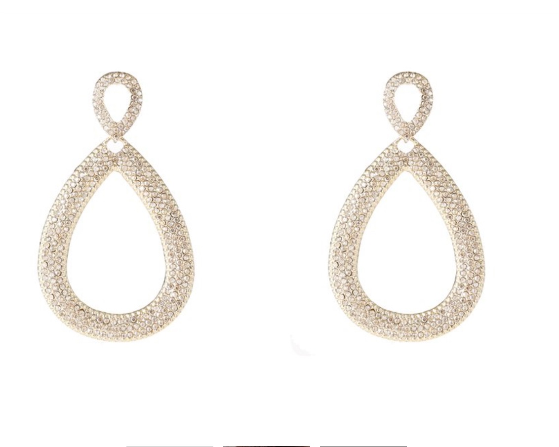 Bold Drop Dangle Champagne - Mooi bij Roos